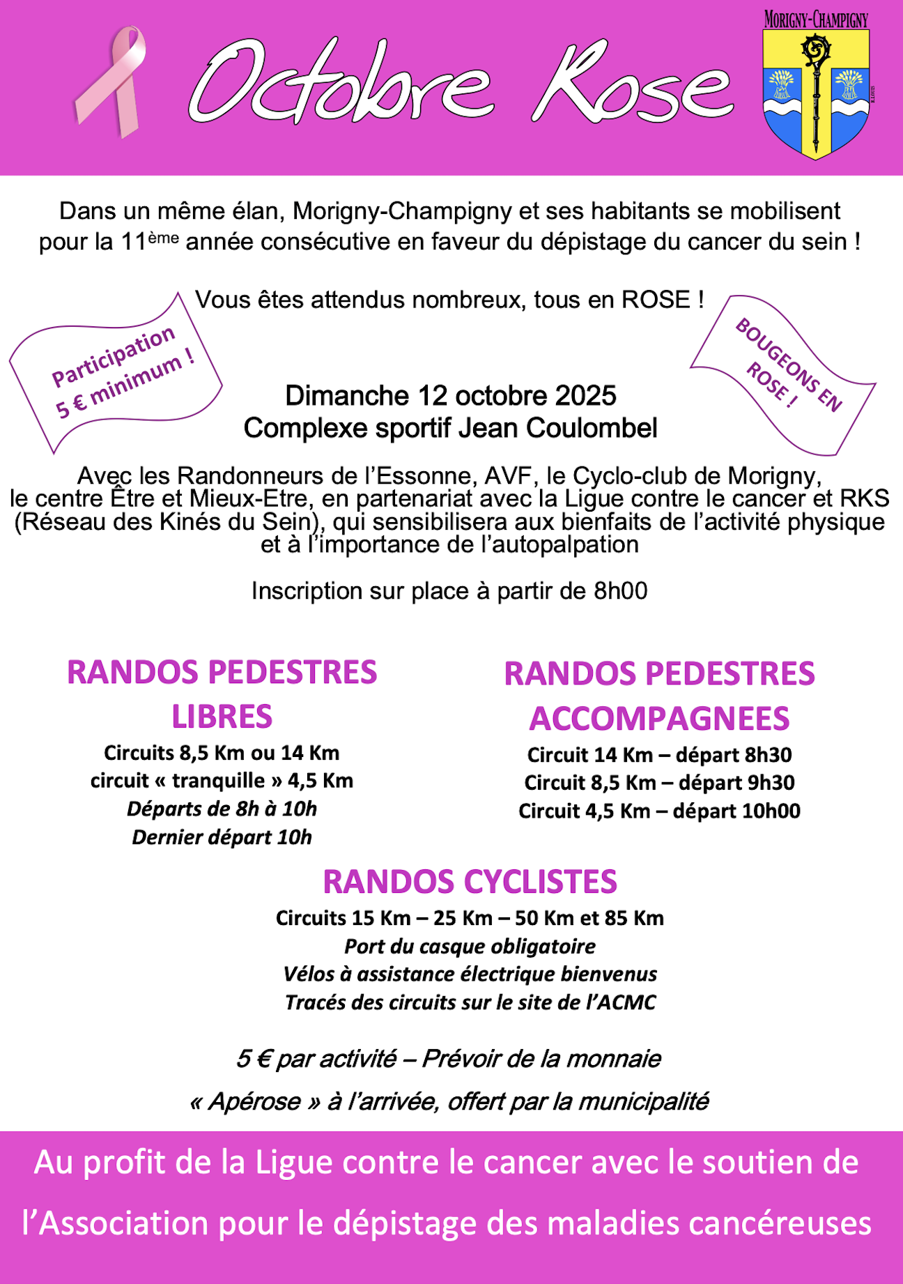 Octobre rose édition 2025